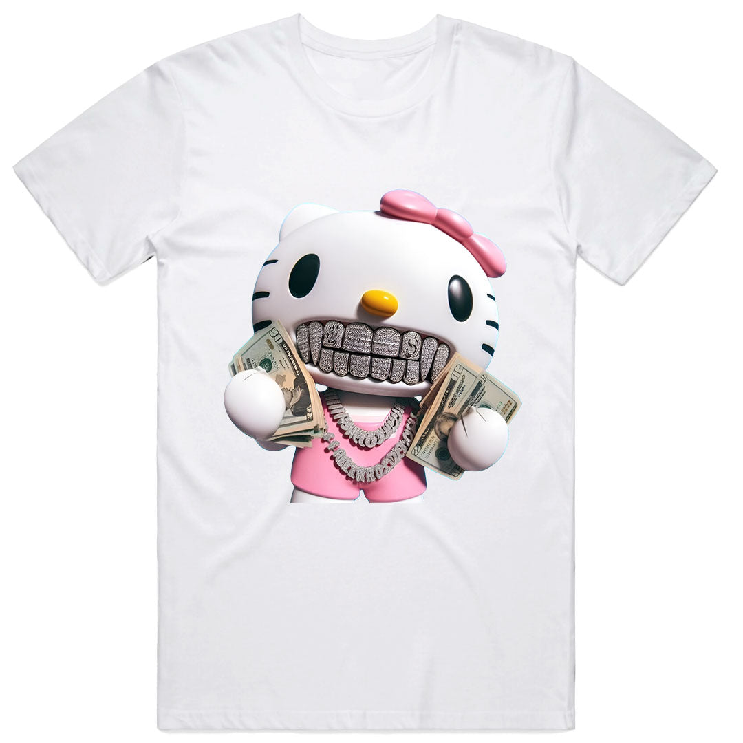 Gangster Hello Kitty T-Shirt – Condom Kingdom Australia